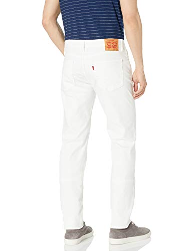 Levi's Men's 514 Straight Fit Jeans, Castilleja White-Advanced Stretch, 36W x 30L