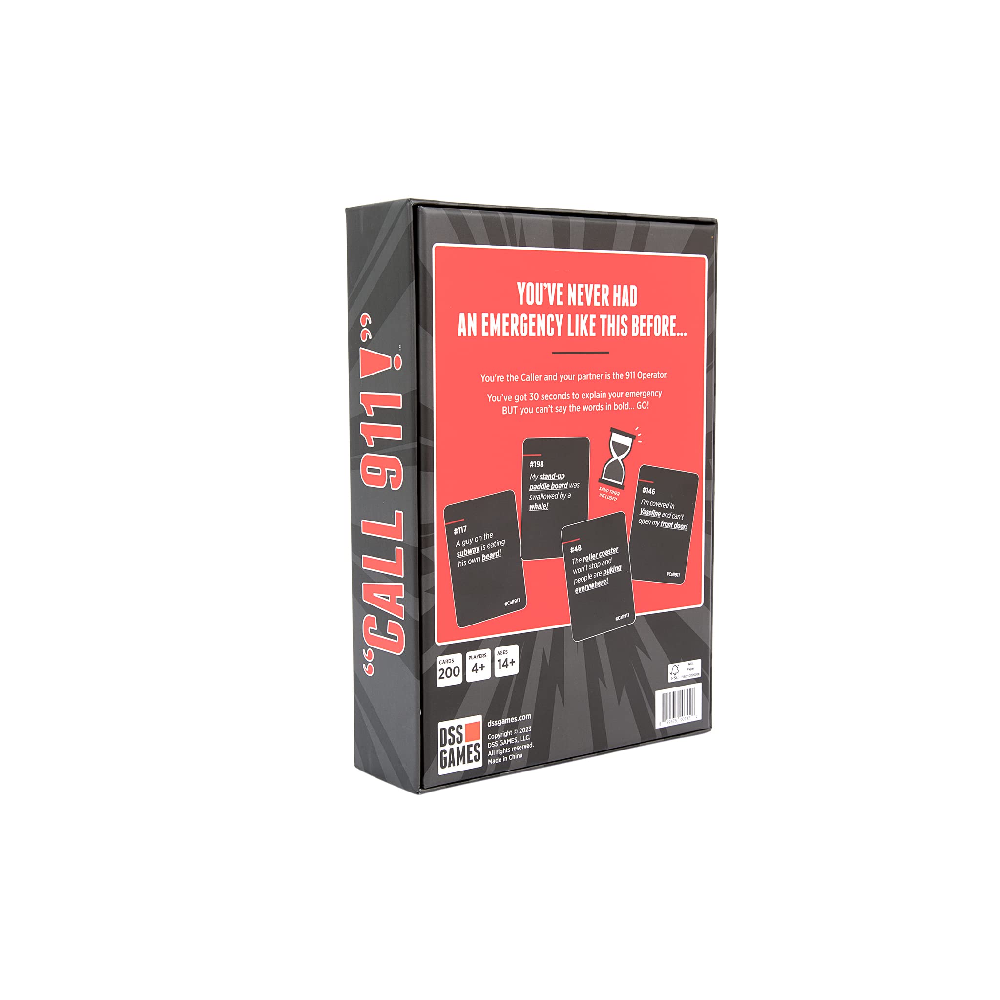 Call 911! - A Guessing Game of Unexpected Emergencies for The Whole Family
