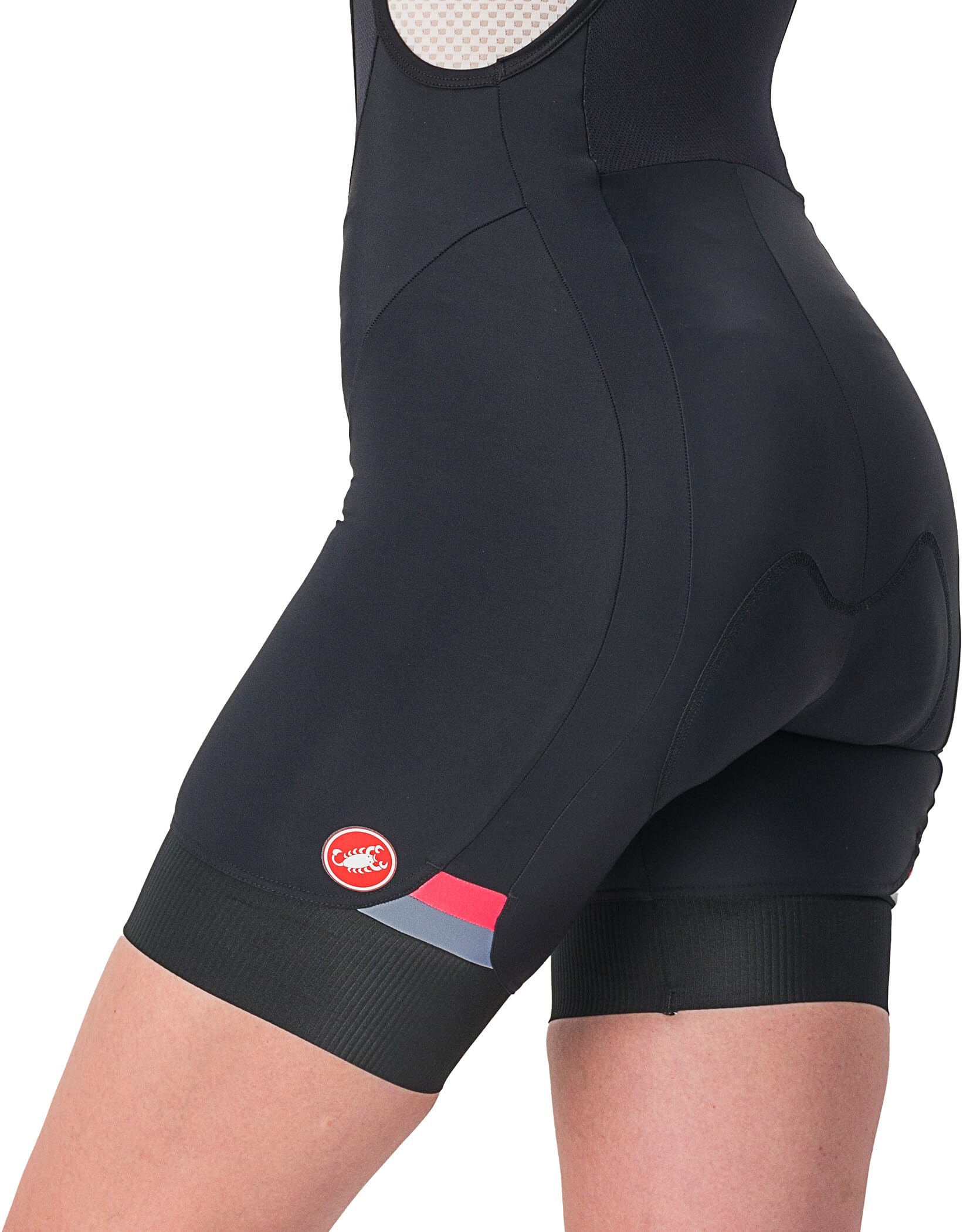 CASTELLI Women's Cycling, Black/Hibiscus, XS