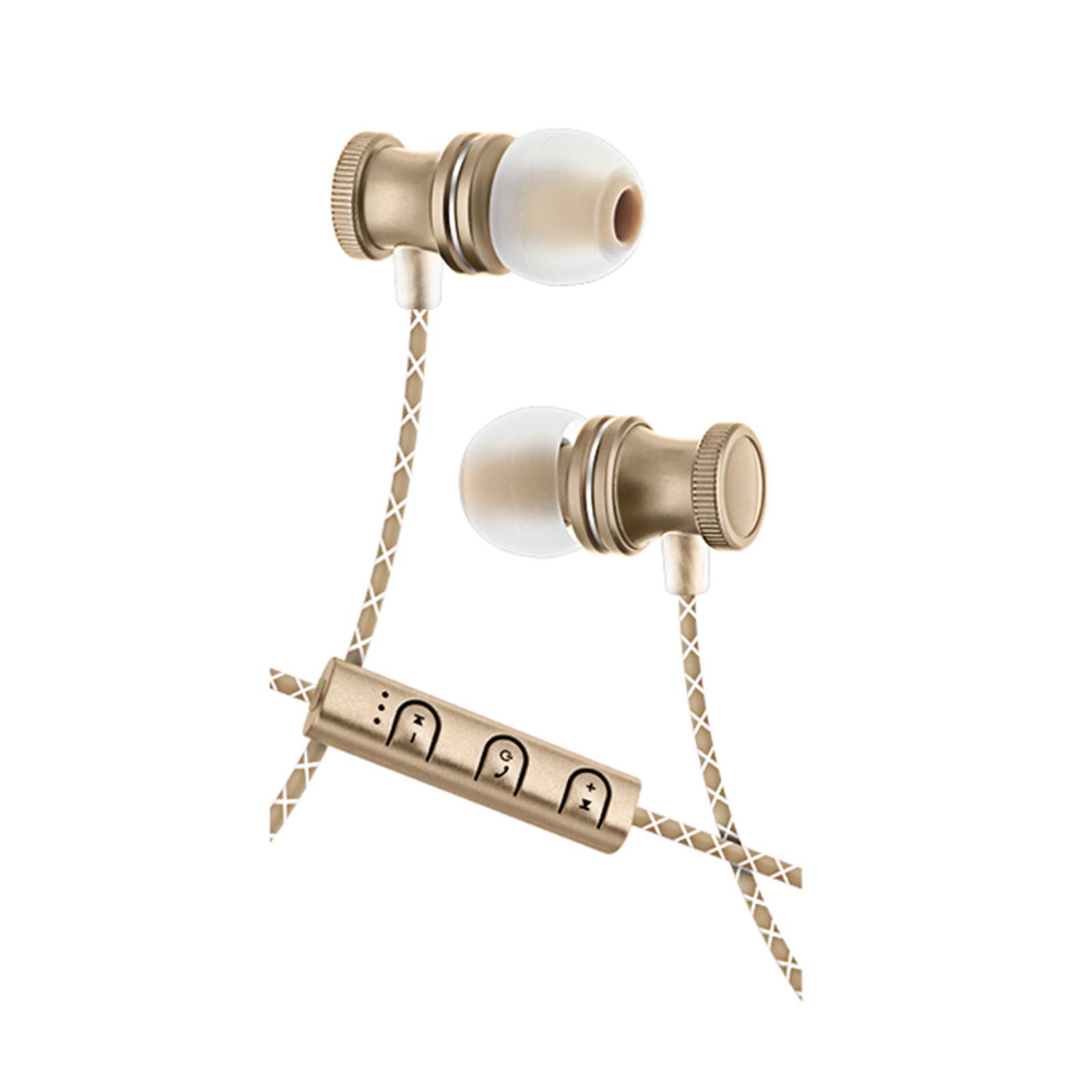 Bluetooth® Wireless Stereo Earbuds with Mic - Gold