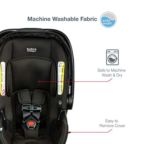 Britax B-Safe Gen2 Infant Car Seat, Eclipse Black SafeWash