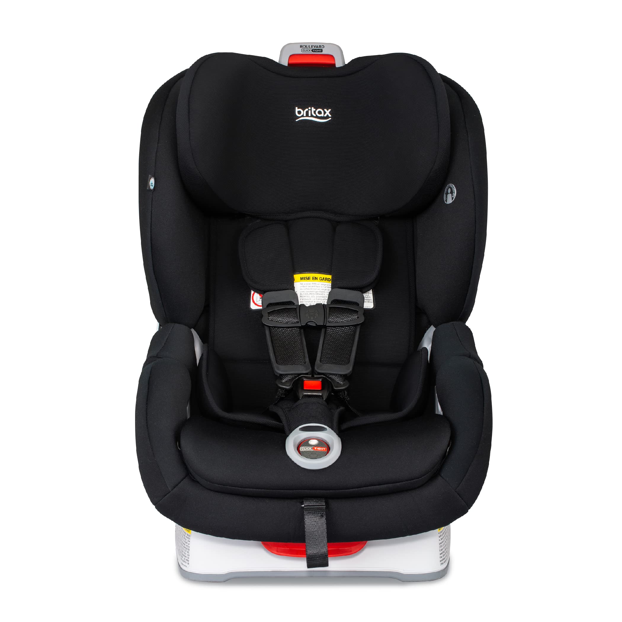 Britax Boulevard Clicktight Convertible Car Seat, Black Contour SafeWash