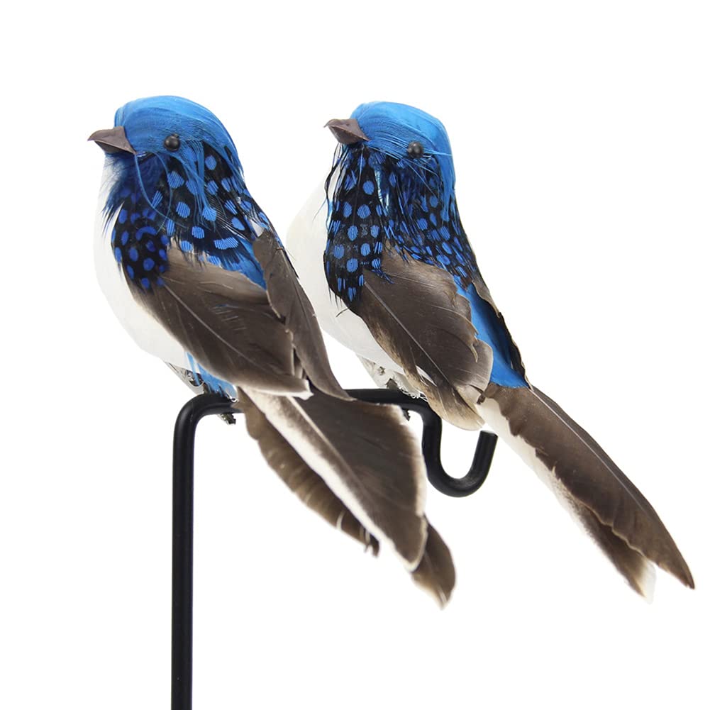 MAOMIA Artificial Foam Bird Mini Simulation Feather Birds Ornaments DIY Craft for Home Garden Wedding Decoration Party Accessories(6.3inch)