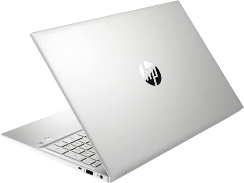 HP Pavilion 15.6 Inch FHD Touchscreen Business Laptop with 12th Gen Intel Core i7-1255U, 8GB RAM, 512GB SSD, Backlit Keyboard, HDMI, Windows 11 Pro, Silver, PCM