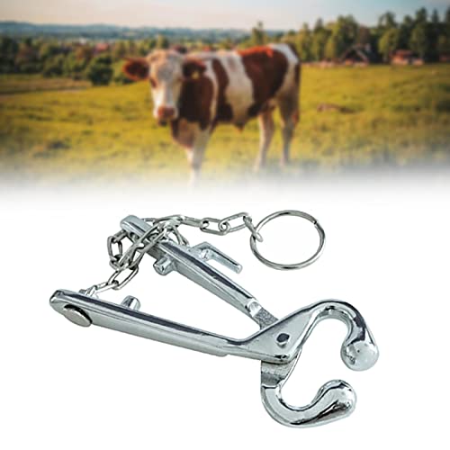Colcolo Cattle Nose Rings Pliers Piercing Smooth Durable Farm Equipment Bovine Clip for Livestock