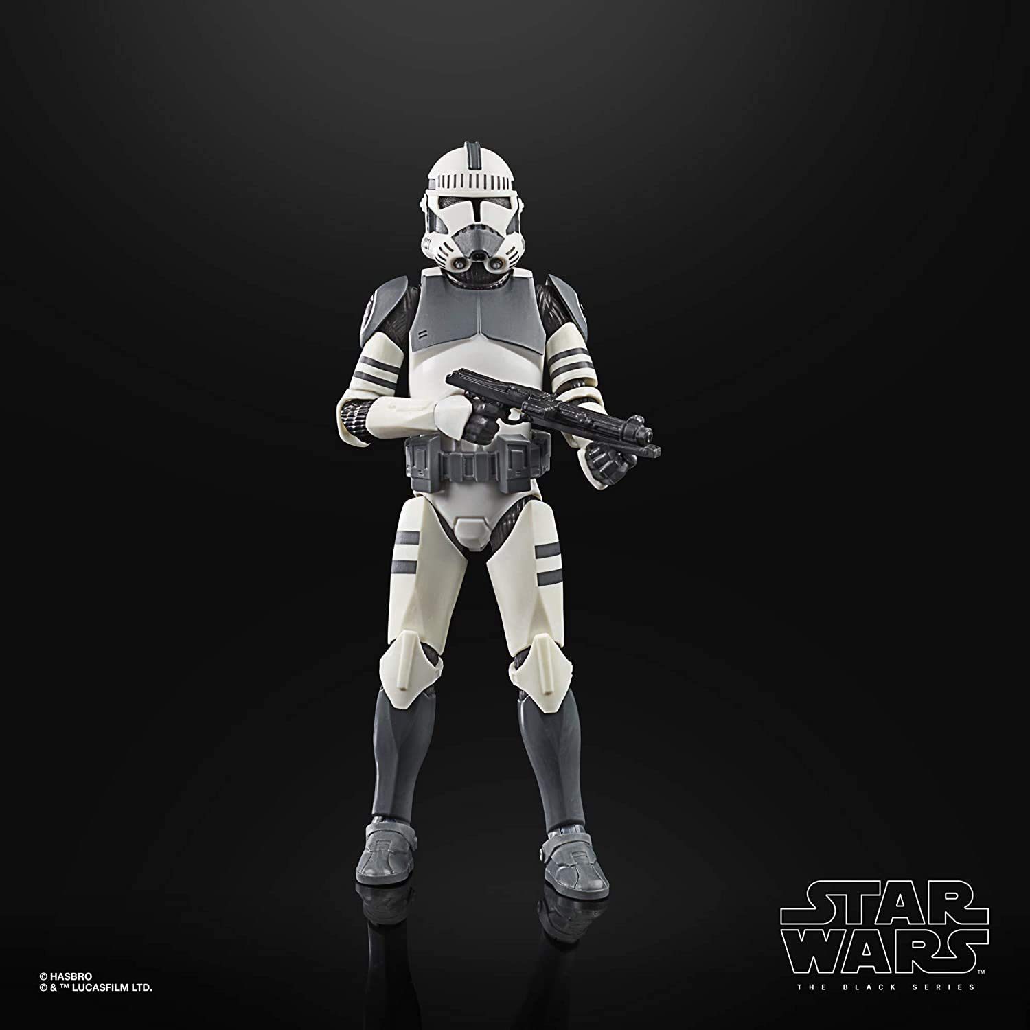 STAR WARS The Black Series Clone Trooper (Kamino) Toy 6-Inch-Scale The Clone Wars Collectible Action Figure, Kids Ages 4 and Up