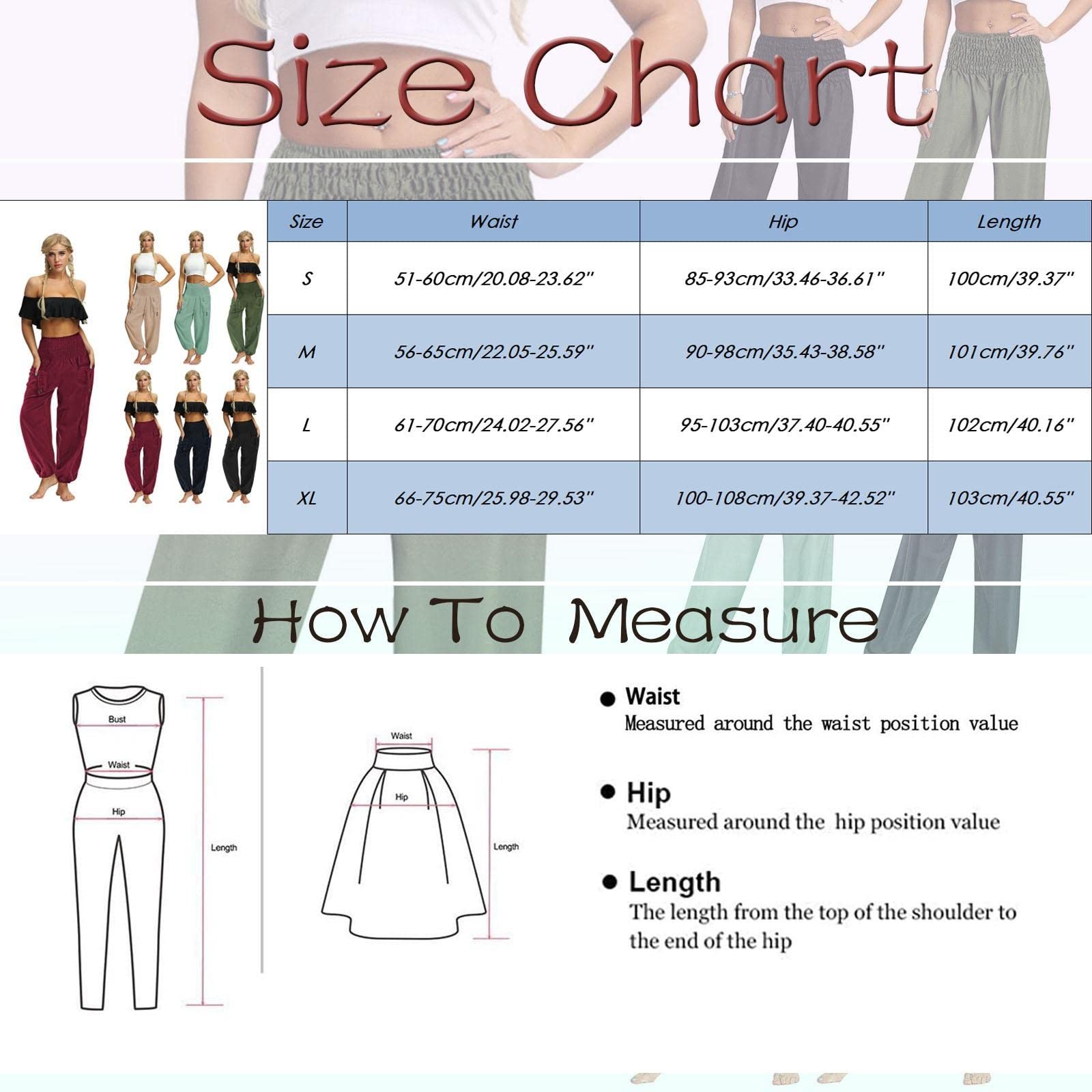 Casual Yoga Pants for Women Cinch Bottom Loose Plain Elastic Waist Wide Leg Dancing Pants with Pocket Drawstring Light Weight Gym Trousers Lounge uk harem cargo Pure Solid Color E75-Black