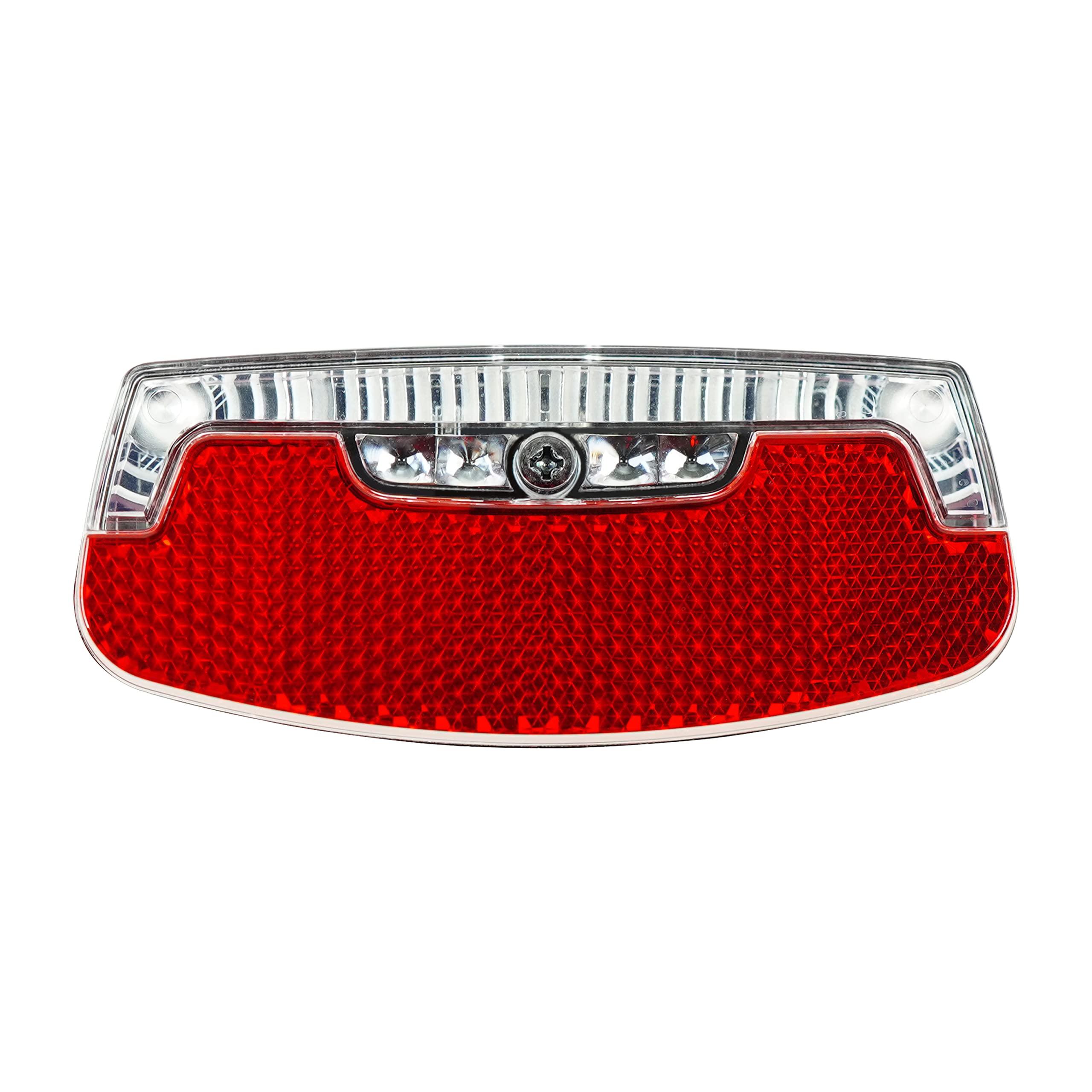 BV Rear Bike Tail Light 2 Pack, Bicycle LED Rear Lights, Easy to Install for Cycling Safety Flashlight (Strap Mount- Rechargeable)