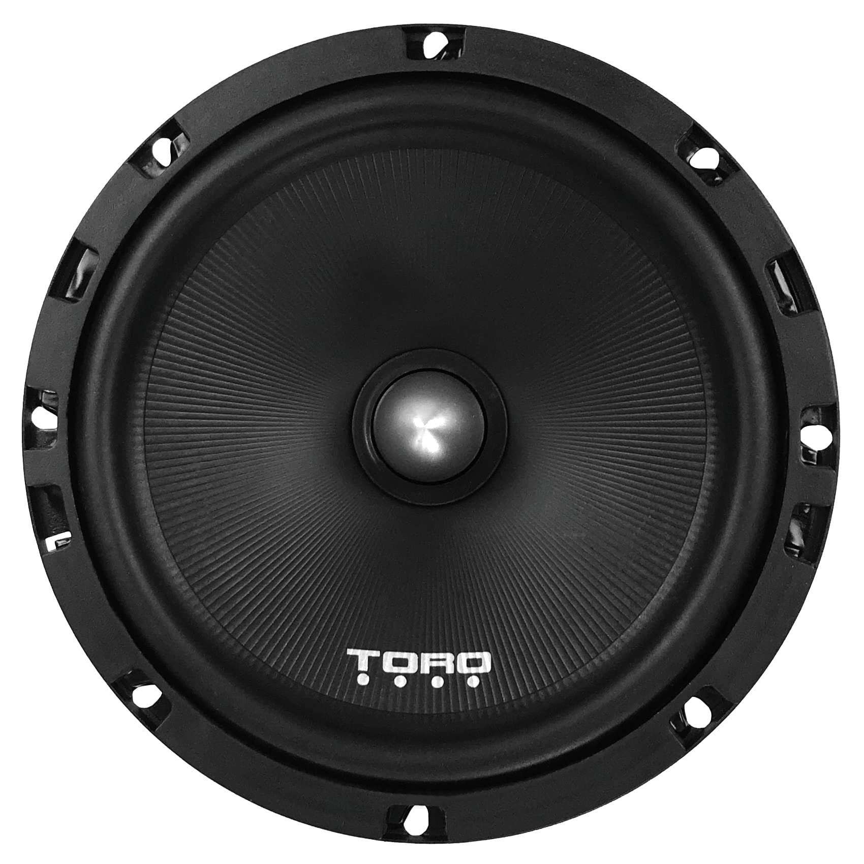 TORO TECH β F6K, 6.5 Inch Component Car Speaker Set - 200 Watt MAX / 100 Watts RMS, 13mm Ferro Fluid Tweeters, 4 Ohm, 1β KSV Voice Coils. Two Speakers, 2 Tweeters, 2 Crossovers, 2 Grills(Sold As Pair)