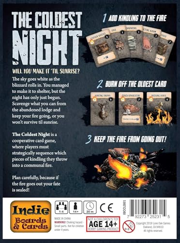 Indie Boards and Cards Coldest Night, Orange