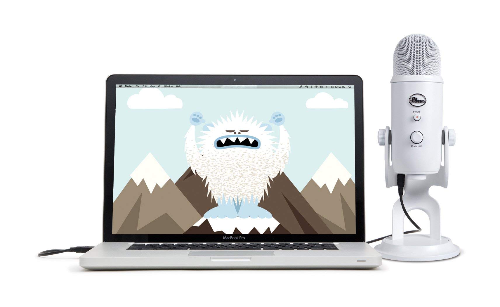 Blue Yeti USB Microphone - Whiteout (Renewed)
