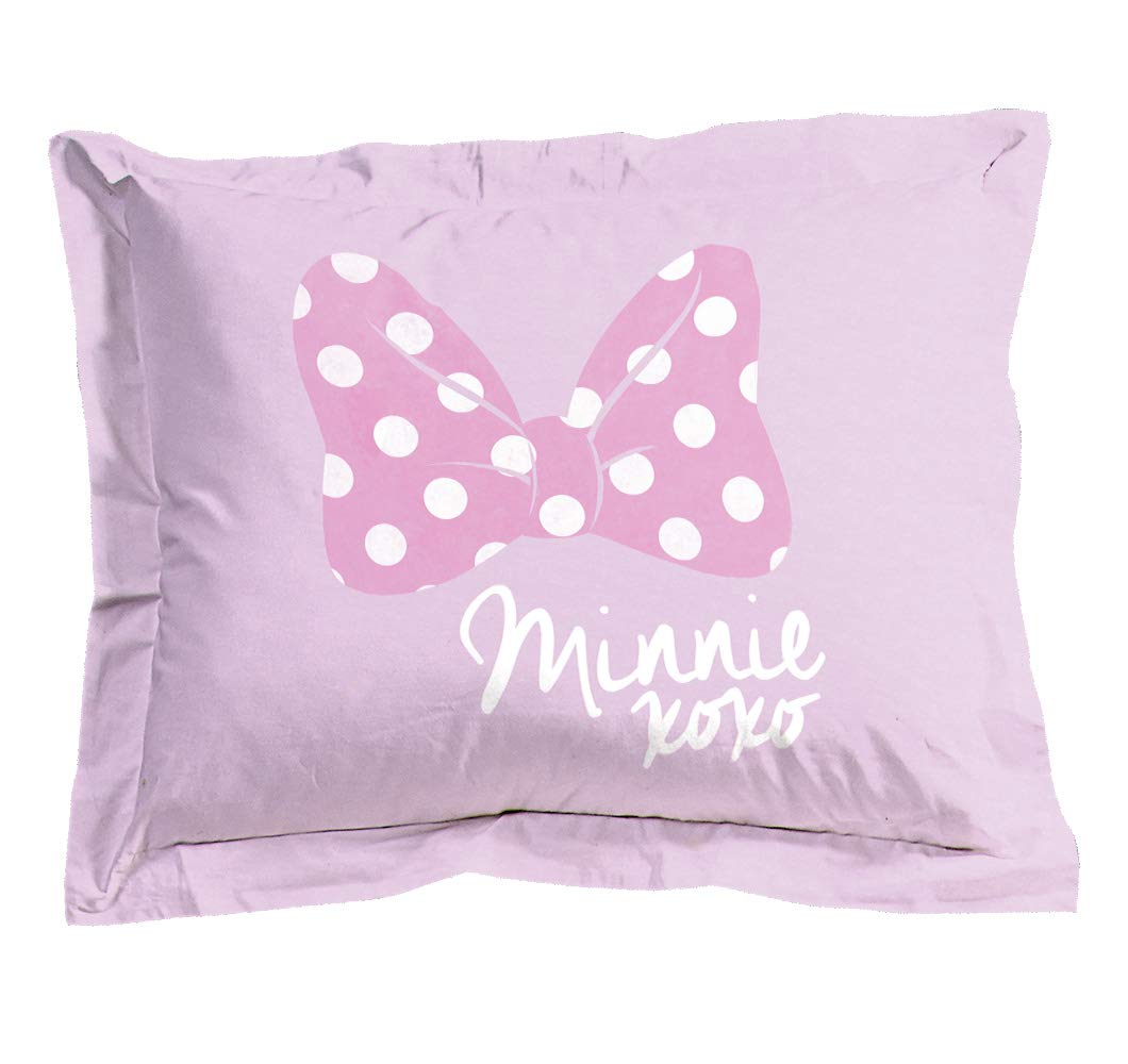 Jay Franco Minnie Mouse Faces 5 Piece Twin Bed Set (Offical Disney Product)