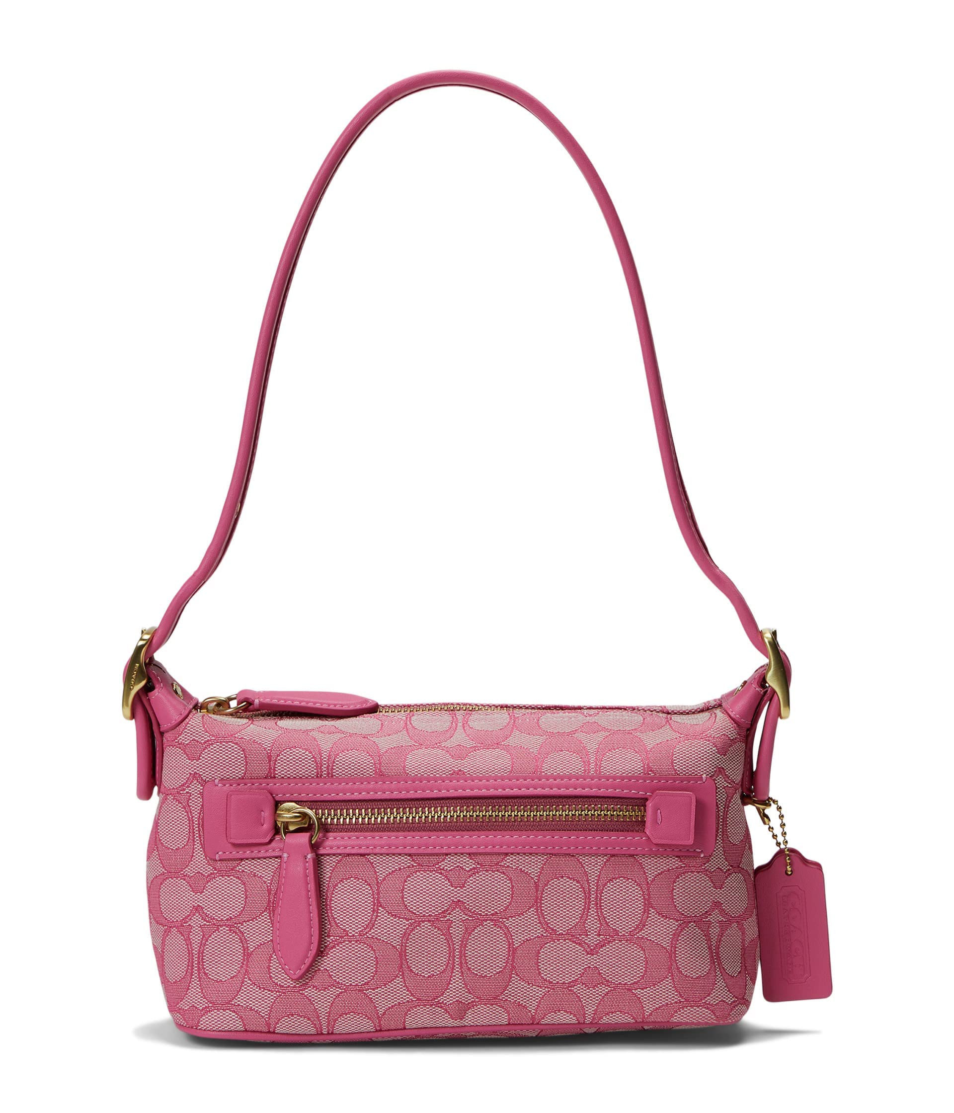 COACH Signature Jacquard Demi Bag Petunia Petunia One Size