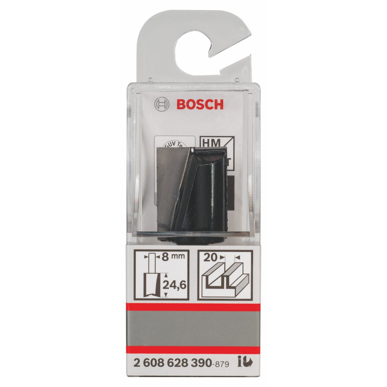 Bosch 2608628390 Groove Cutter 8mmx20mmx56mm