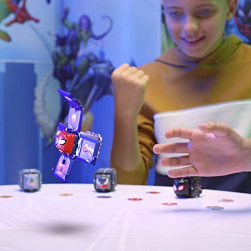 MARVEL Avengers Battle Cubes 2-Pack, Captain America VS Black Panther, Unleash Power, Launch Attack, 2 Cubes & 6 Tokens, RPS Auto-Battle System, Battle Cube APP, Collectible Pocket-Sized Game, Ages 5+