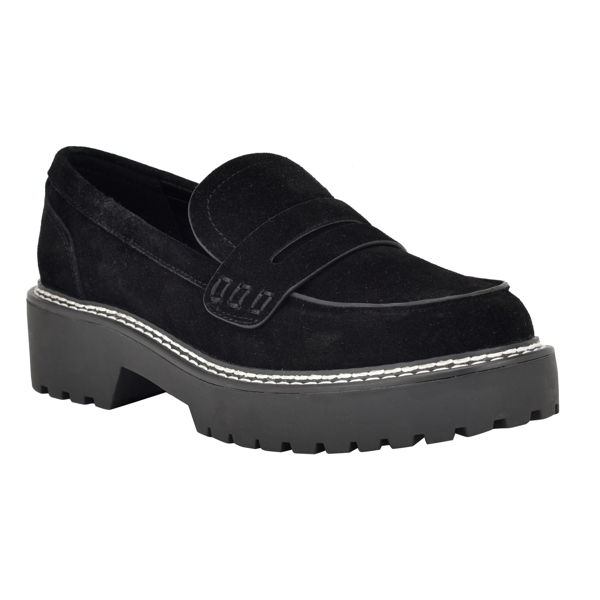 Calvin Klein Women's Suzie Loafer, Black 005, 8