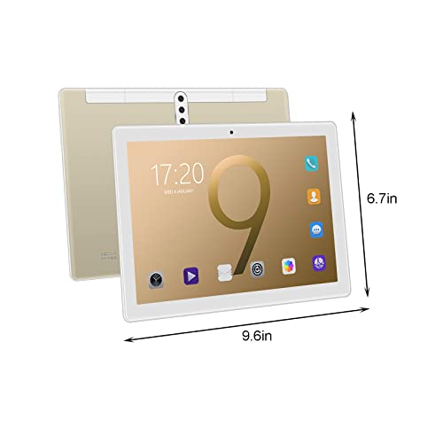 CQCYD Upgraded 10.1 inch Tablet Computer 2+16G 10 Core Android Tablet Ultra-Thin High-Definition Screen Learning Game Video Office Tablet Supports SIM Communication Function