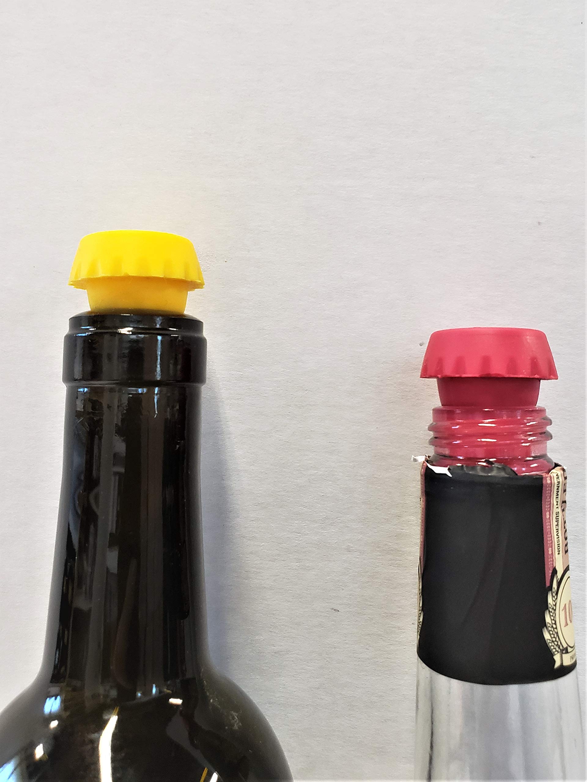Brew Stopper 6 Pack Ideal Wine Stopper Beer Stopper Spirt Compare to Rabbit Wine Stopper champagne stopper Model: BStop6 (Home & Kitchen)