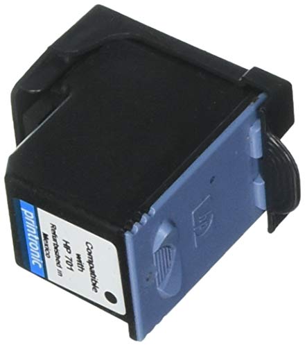 Printronic Remanufactured Ink Cartridge Replacement for HP 701 CC635A (1 Black)