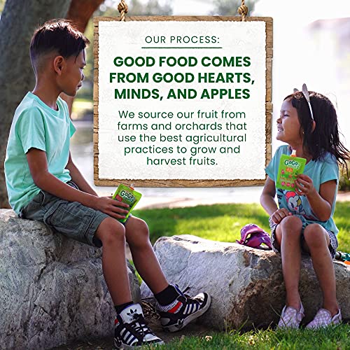GoGo squeeZ Fruit on the Go Variety Pack, Apple, Peach & Gimme Five!, 3.2 oz (Pack of 20), Unsweetened Fruit Snacks for Kids, Gluten Free, Nut Free and Dairy Free, Recloseable Cap, BPA Free Pouches