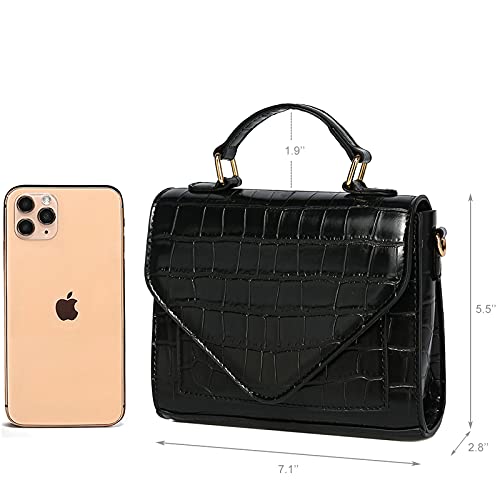 CATMICOO Mini Purses for Women Trendy Small Handbags (Orange)