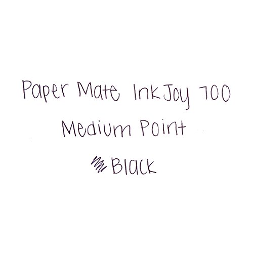 Paper Mate InkJoy 700RT Retractable Ballpoint Pen, Medium Point, Fashion Barrel/Black Ink, 2-Pack (1862435)
