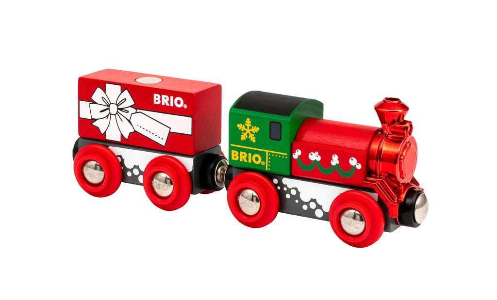 BRIO 63398700 Christmas Train, White, 22.3 x 13.3 x 4 cm
