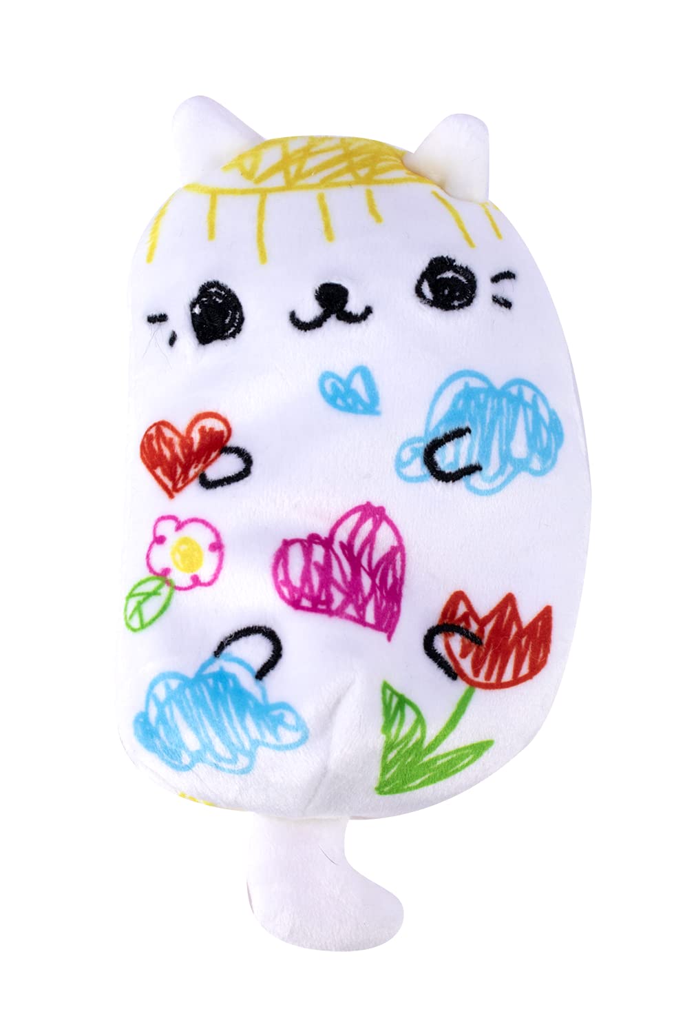 Cats vs Pickles - Clawed Monet & Mr Scribbles - 2-Pack - 4" Cute Cuddly Collectible Bean Plush Toy - Collect These as Stocking Stuffers, Fidget Toys, or Sensory Toys - Great for Kids, Boys, & Girls!