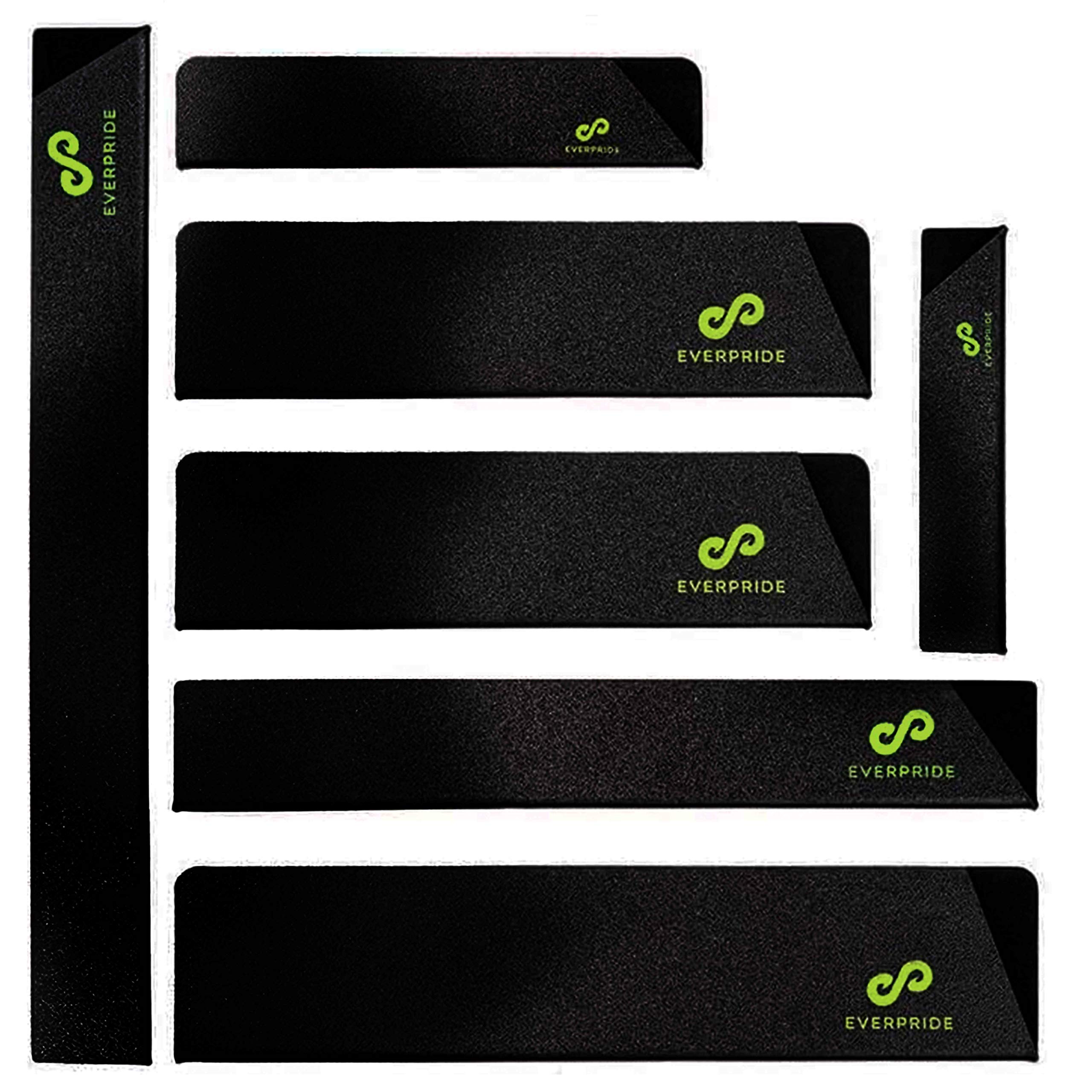 EVERPRIDE Chef Knife Sheath Set (7-Piece Set) Universal Blade Edge Cover Guards for Chefβs and Kitchen Knives β Durable, BPA-Free, Felt Lined, Sturdy ABS Plastic β Knives Not Included