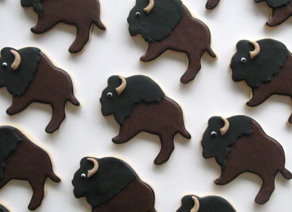 Buffalo 4 Inch Cookie Cutter from The Cookie Cutter Shop – Tin Plated Steel Cookie Cutter
