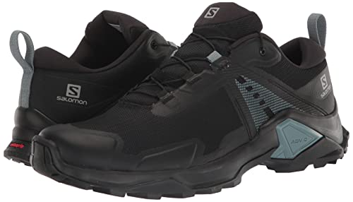 Salomon Men's X Raise 2 Climbing Shoe, Black/Black/Trooper, 10.5