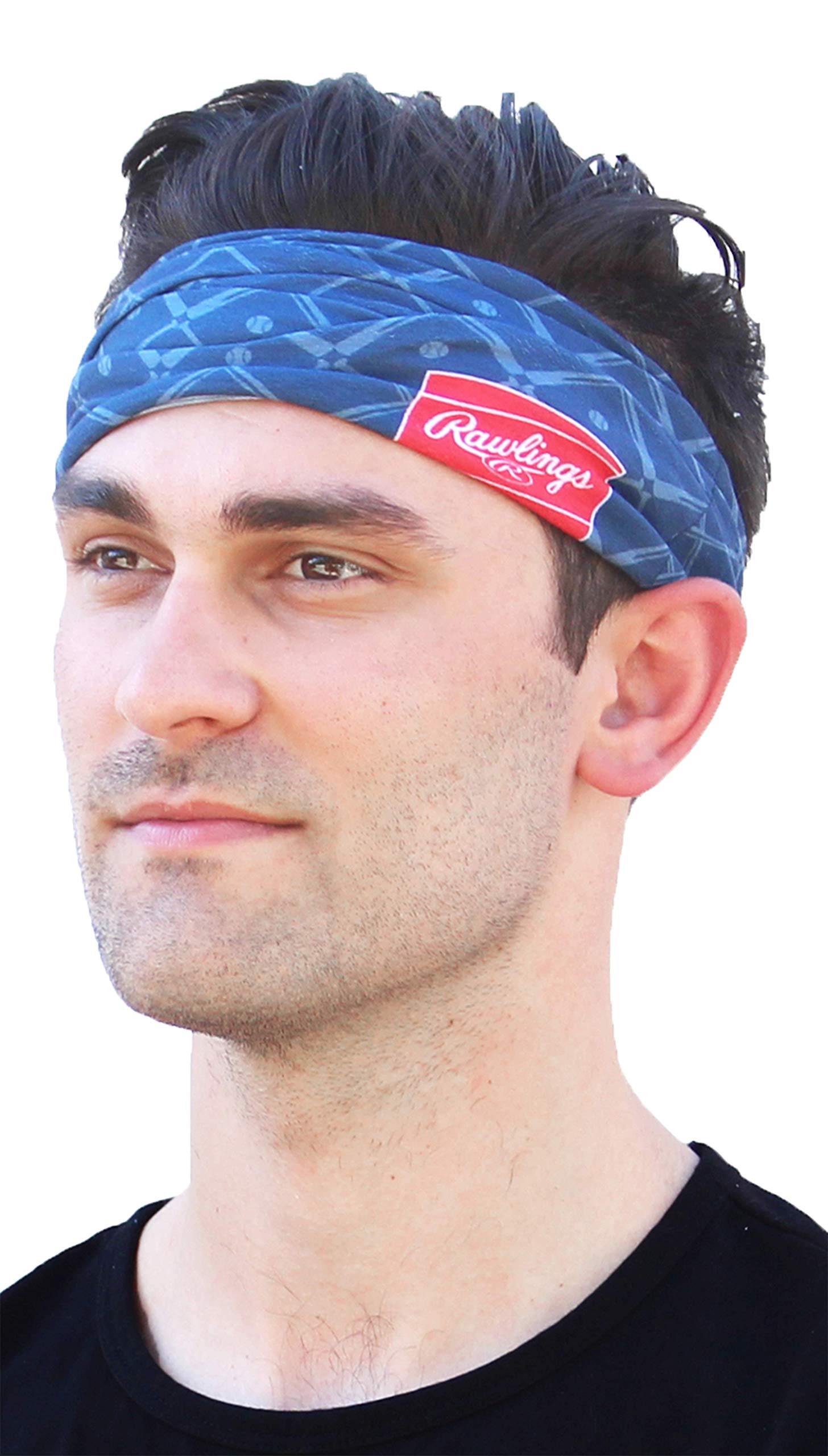 Rawlings Multi-Functional Face, Neck and Head Gaiter - Graphite Crossed Bats