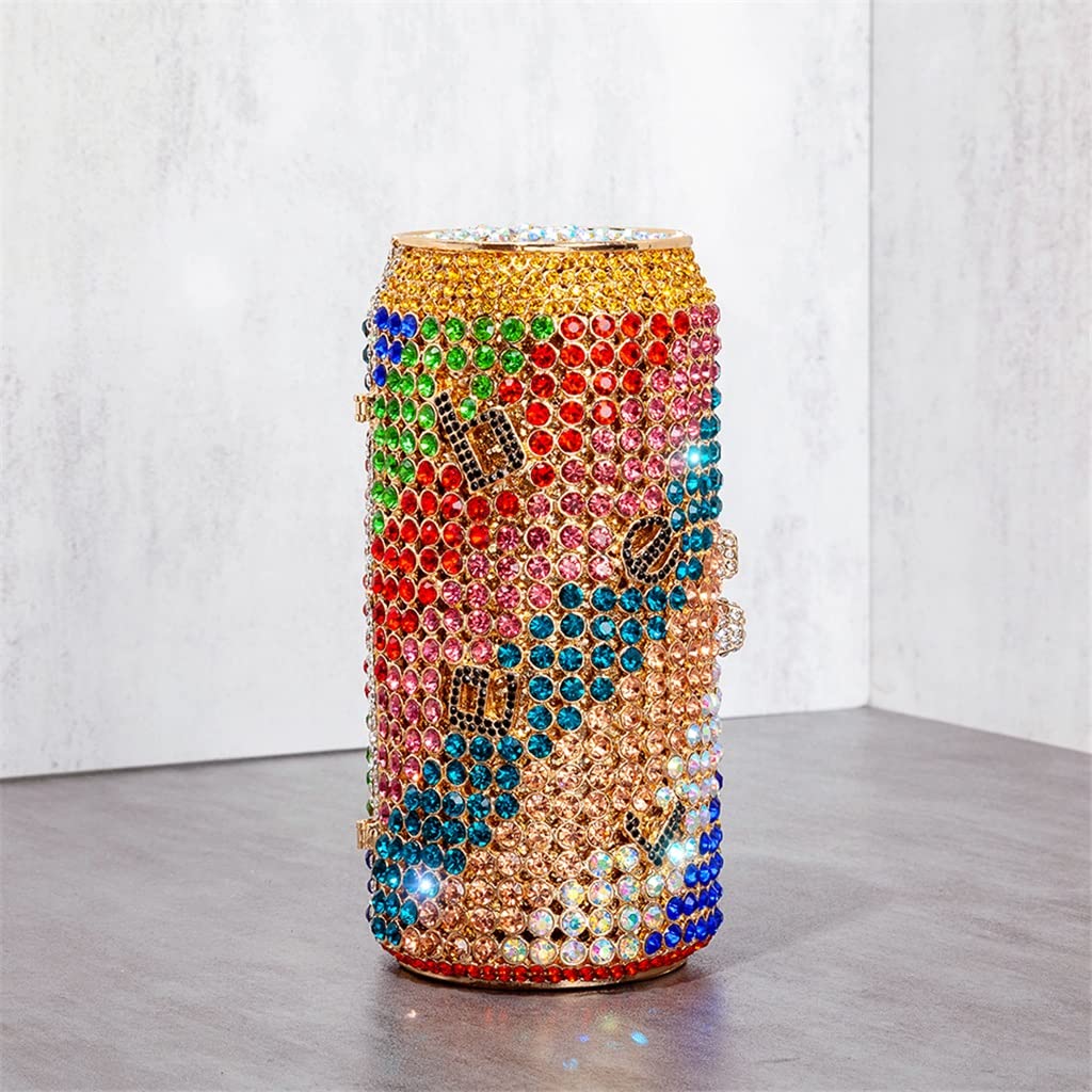 CCBUY Coke Can Diamond Evening Clutch Crystal Rhinestone Wallet and Tote
