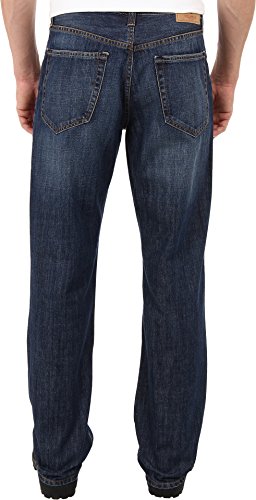 IZOD Men's Rigid Denim and Relaxed Fit, Medium Vintage, 32W x 30L