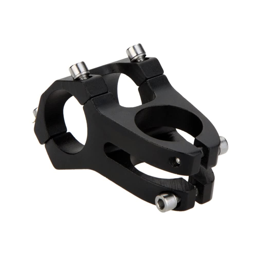 Bicycle stem riser 31.8mm Aluminum Alloy Bicycle Handlebars High Strength CNC Machining Bicycle Handlebars Road Mountain Bike Handlebars Bicycle Accessories Stem riser mountain bike ( Color : Yellow )
