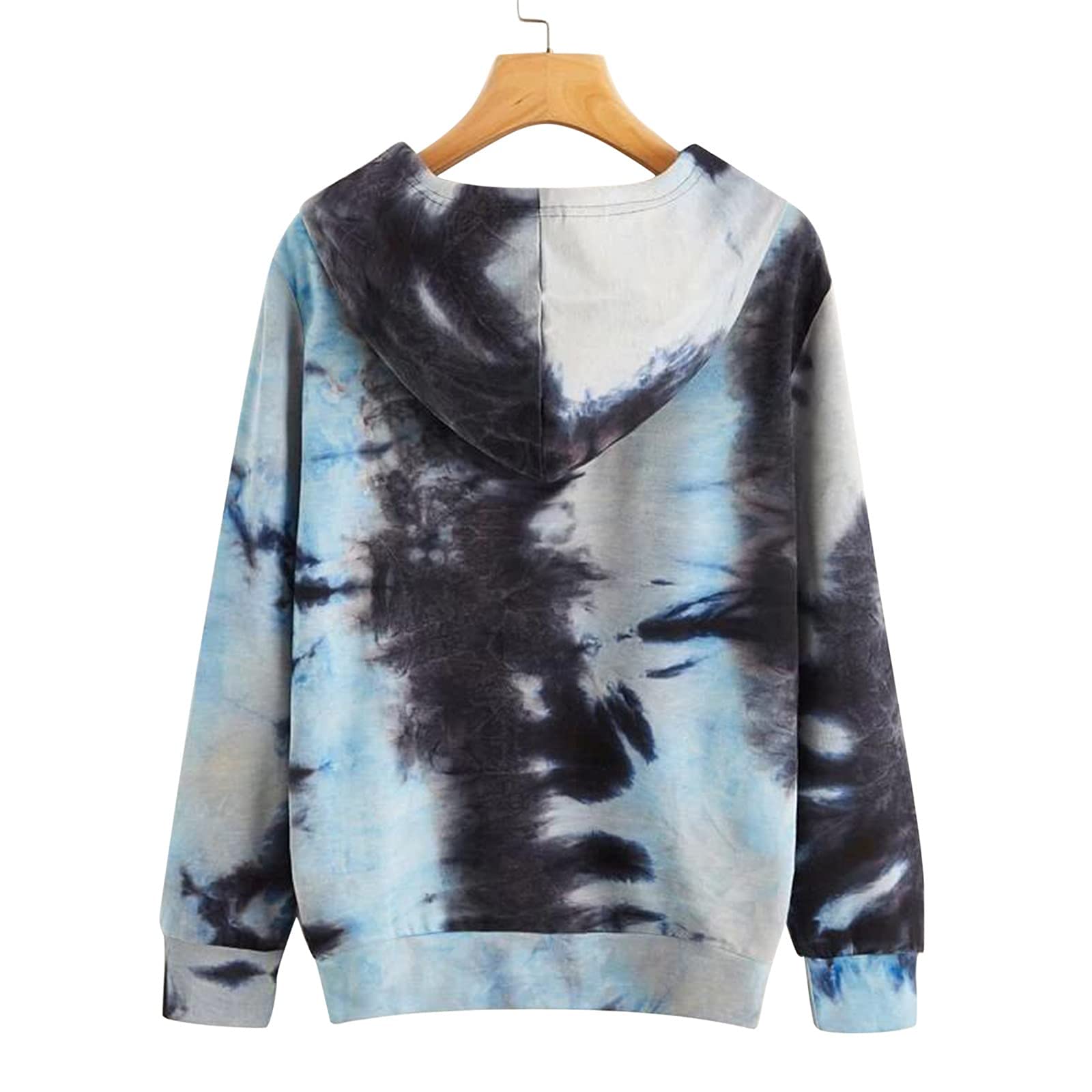 Women Teen Girls Cat Hoodie Sweatshirt Sweater Coats Cute Cat Ear Sleeping Cat Printed Pullover Long Sleeve Sweatshirt