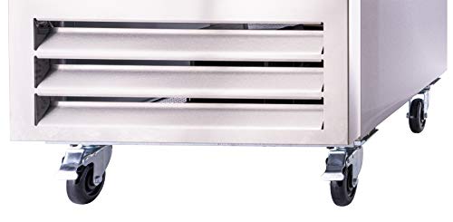 Kelvinator KCHRI27R1DRE 26 3/4" One Section Reach in Refrigerator, Silver