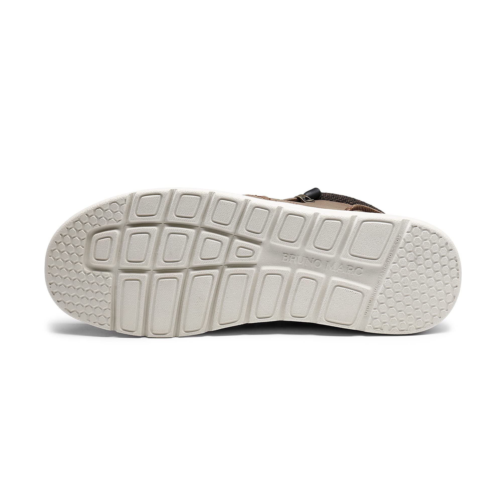 Bruno Marc Men's Casual Slip-on Shoes Warm Loafers for Men Winter Boots, Grey, Size 9, SBLS2233M
