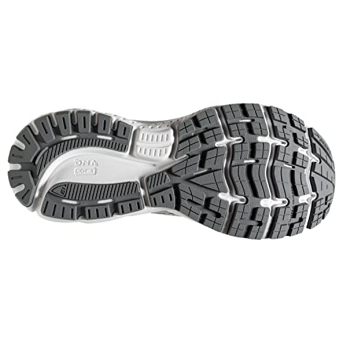 Brooks Women's Ghost 13 Running Shoe - Alloy/Oyster/White - 8 Medium