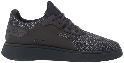 BOSS Modern Neoprene Lace Up Sneaker Navy/Silver
