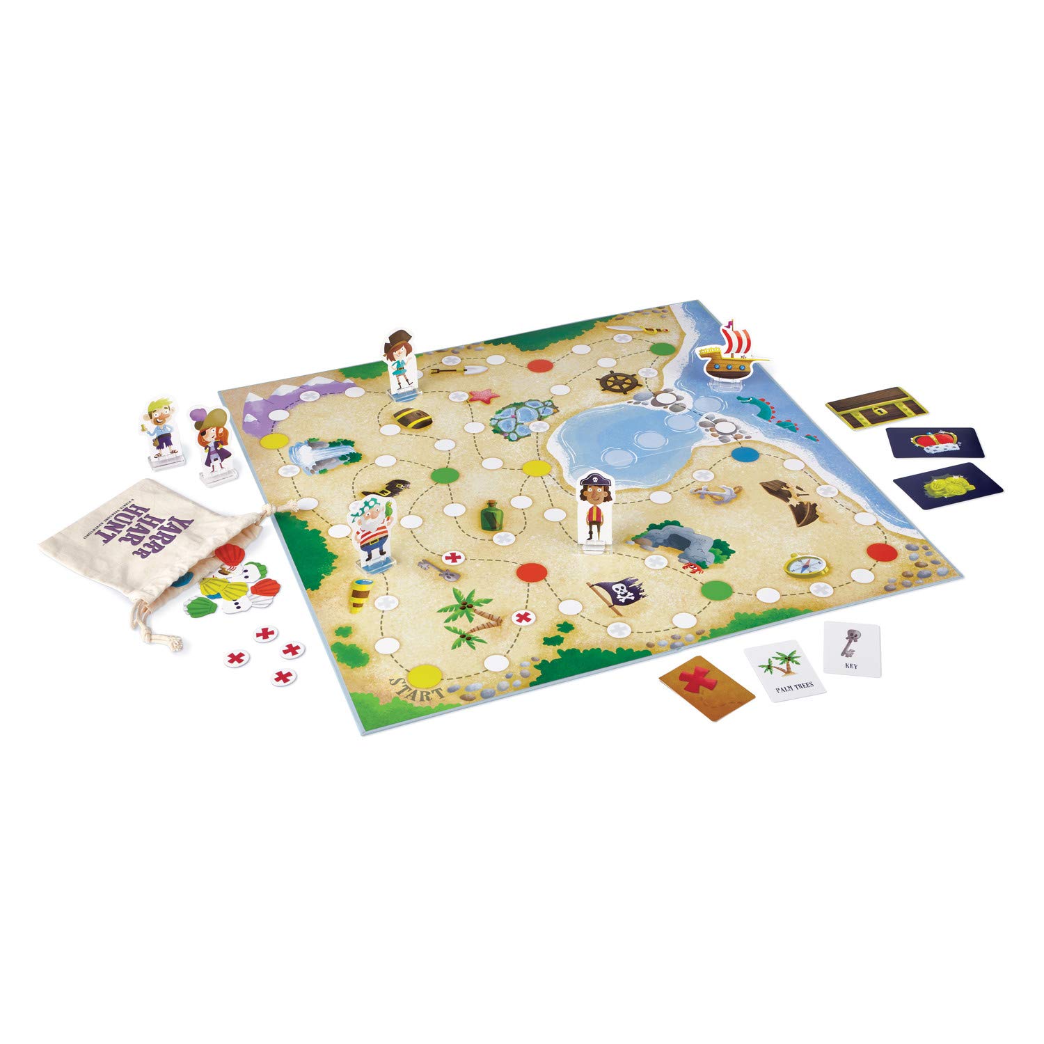 Peaceable Kingdom® Treasure Yarrr-Har-Hunt Game - for Ages 4+ | 1 Set