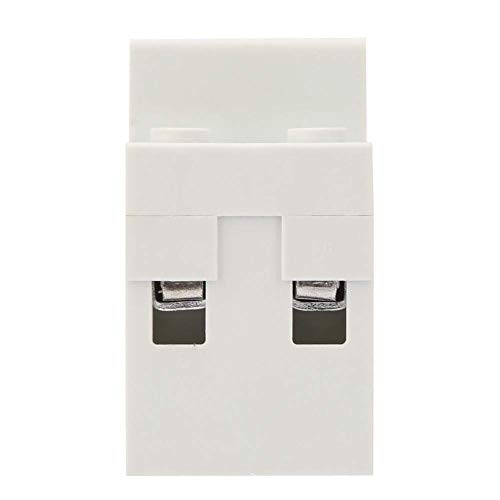 Double LED Display Single Phase Adjustable Voltage Current Protector Voltage Protective Device AC230V 63A 81 x 36 x 60mm