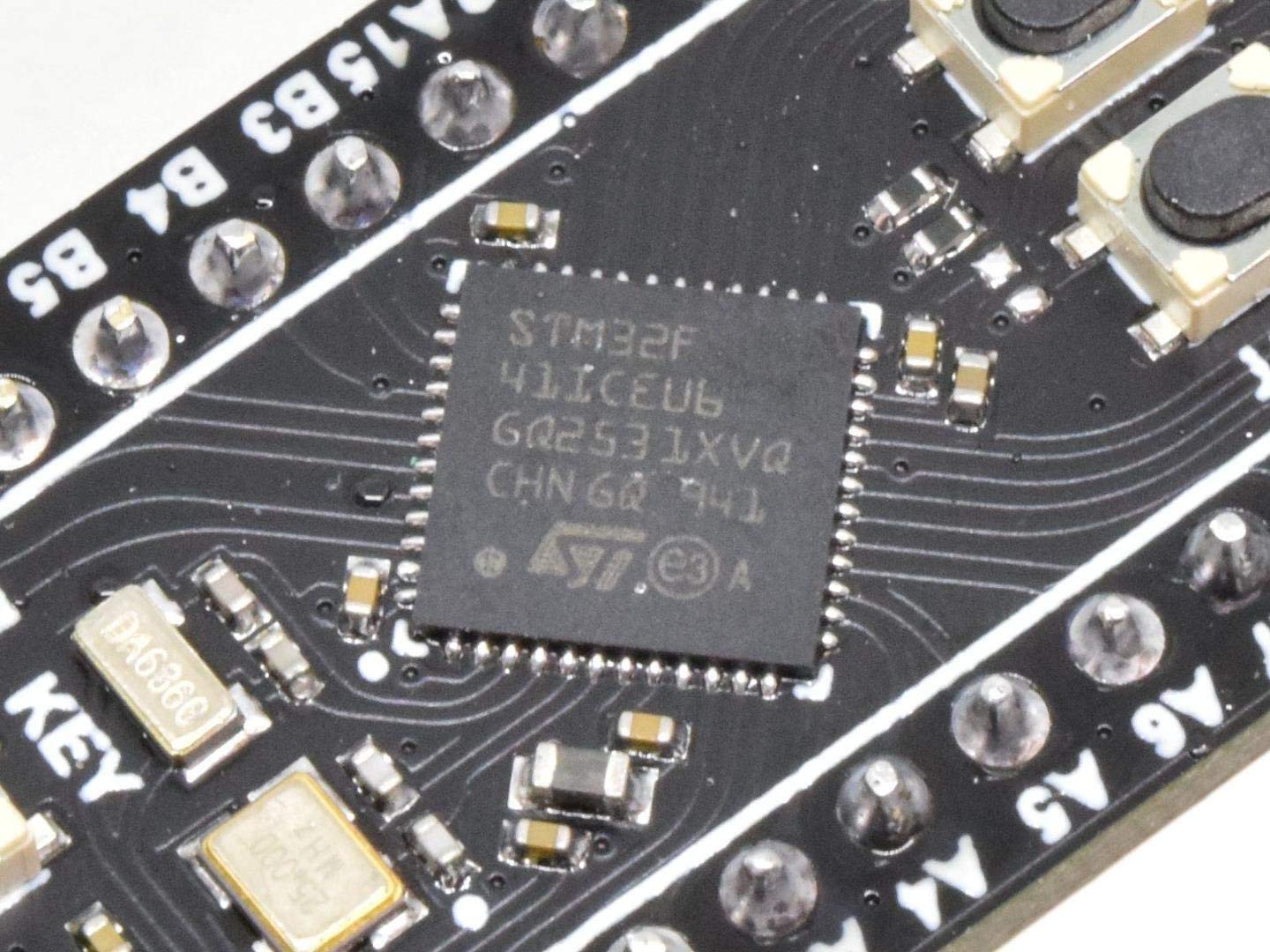 CANADUINO 3 x STM32 Black Pill STM32F411CEU6 - V3.1 (New) - 512kB Flash - ST-Link V2 Included