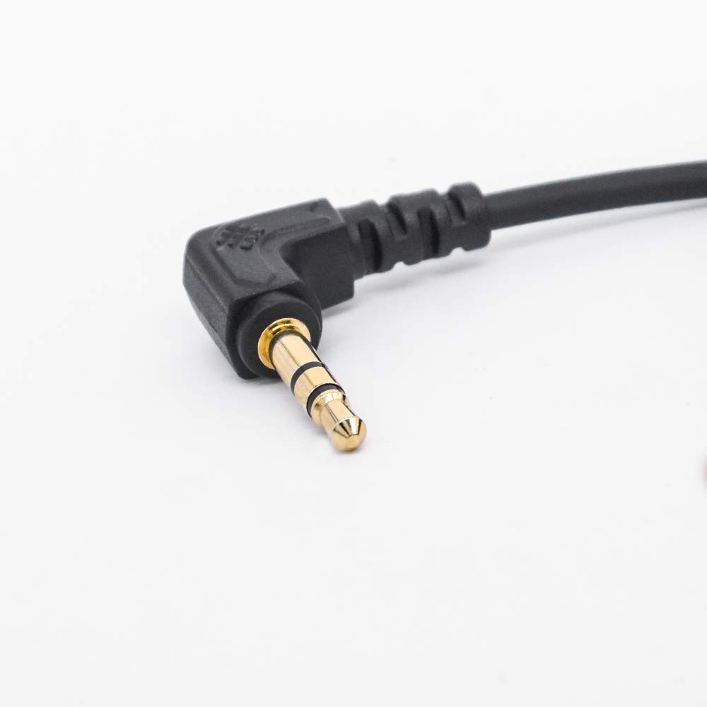 Replacement 3.5mm TRS to 3.5mm TRRS Patch Adapter Cable for Smartphone Movo BOYA by MM1 Rode VideoMicro Mics 100cm 39" 3.3ftQ