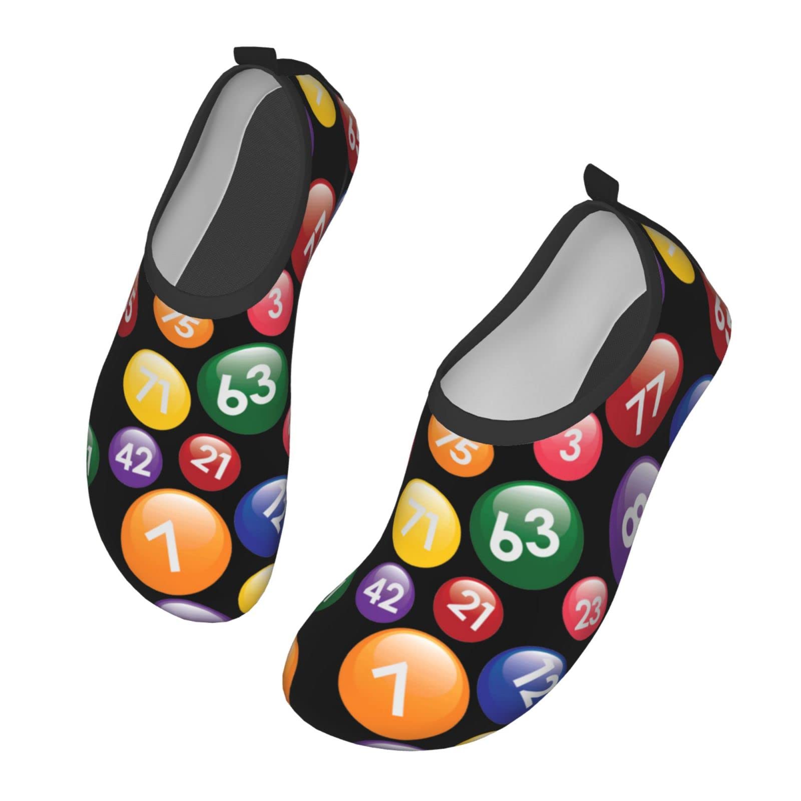 Bingo Game Adult Barefoot Quick-Drying Non-Slip Water Sports Wading Shoes Aqua Yoga Beach Socks