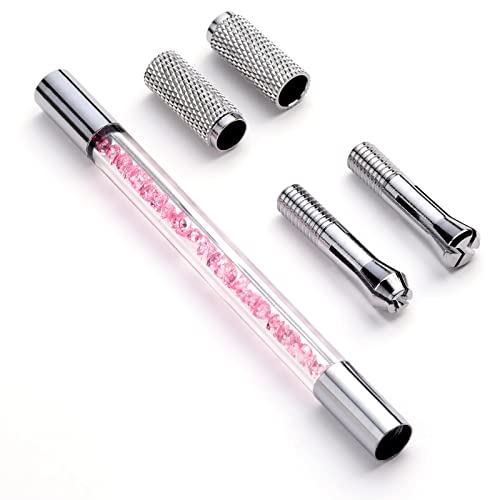 Charme Princesse Microblading Pen Kit Double Sided Manual Pen Kit with 20Pcs Needles Pigment Practice Skin Eyebrow Ruler Ring Cup for Permanent Makeup Supplies EK910S20-1