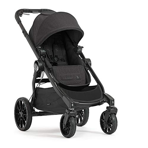 Baby Jogger City Select LUX Stroller | Baby Stroller with 20 Ways to Ride, Goes from Single to Double Stroller | Quick Fold Stroller, Granite