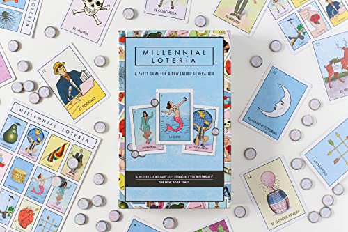 Blue Star Press Millennial Loteria Game: Family Fiesta Edition Mexican Bingo