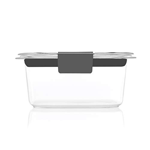 Rubbermaid Brilliance Leak-Proof Food Storage Containers with Airtight Lids, Set of 7 (14 Pieces Total) | BPA-Free & Stain Resistant