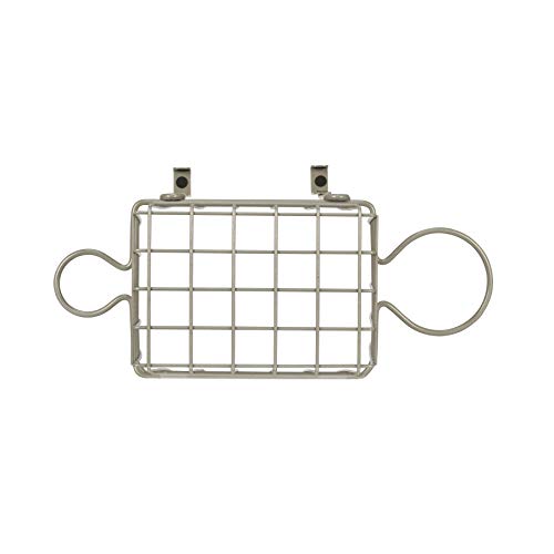 Spectrum Grid Over the Cabinet Styling Station (Satin Nickel) - Tall Bathroom & Under Sink Organizer for Hair Dryer, Beauty Tools, Accessories, & Home Essentials